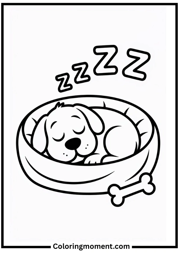 20 Dog Coloring Pages - Free PDF Printables