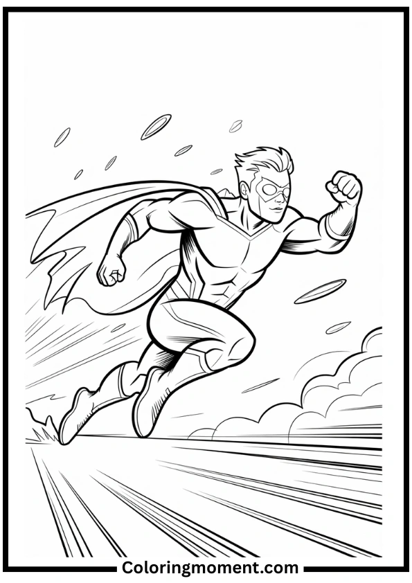 20 Superhero Coloring Pages - Free PDF Printables