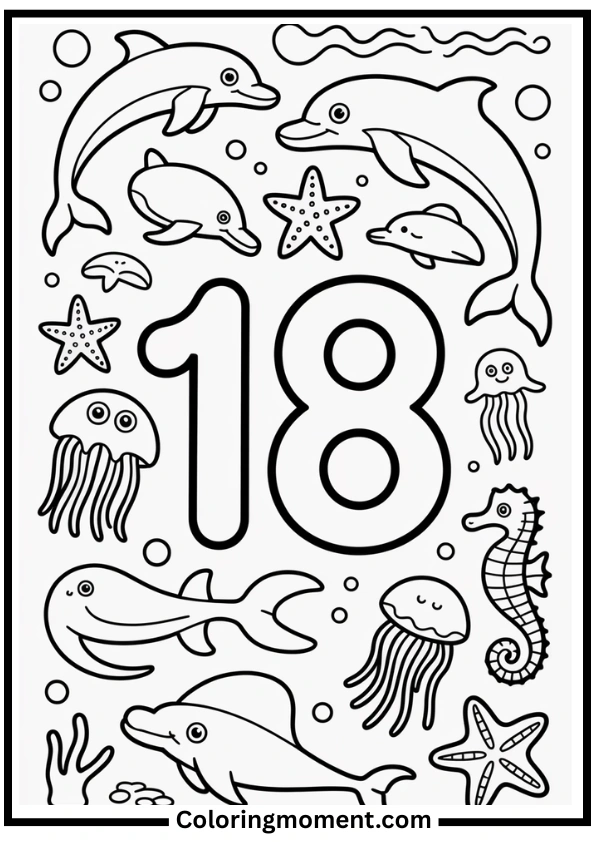 20+ Numbers Coloring Pages: Fun Learning Activities for Kids
