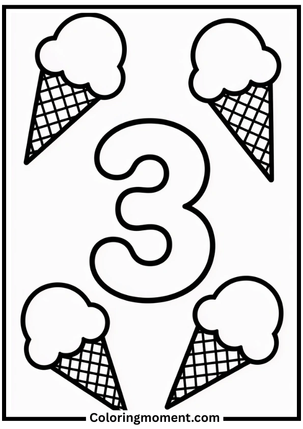 20+ Numbers Coloring Pages: Fun Learning Activities for Kids