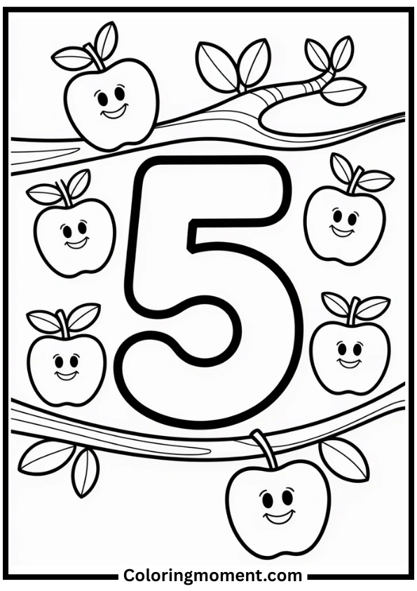 20+ Numbers Coloring Pages: Fun Learning Activities for Kids